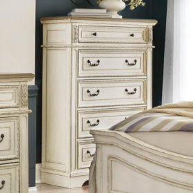 Realyn Two-Tone 3-Drawer Night Stand | Cincinnati Overstock Warehouse