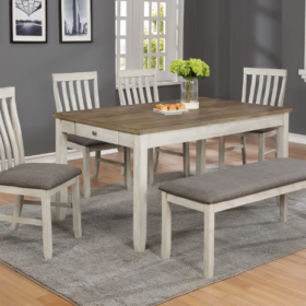 Odium Rustic Brown 5pc Counter Height Table Set | Cincinnati Overstock ...