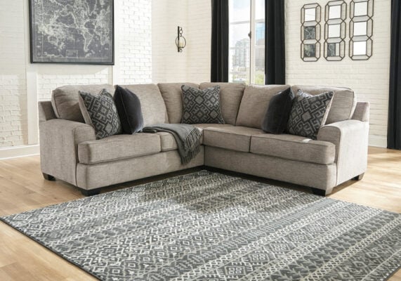 Bovarian Stone 3pc. RAF Sofa Sectional | Cincinnati Overstock Warehouse