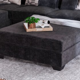 Lavernett Charcoal 3pc. Sectional | Cincinnati Overstock Warehouse