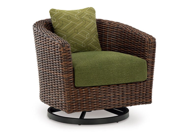Rainier Ranch Beige Swivel Glider Chair | Cincinnati Overstock Warehouse